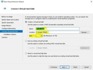 Step by step process to create your first VM in Hyper-V – Part I ...