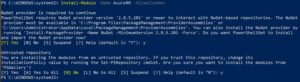 Install/Uninstall AzureRM Powershell Module – DevOpsAGE