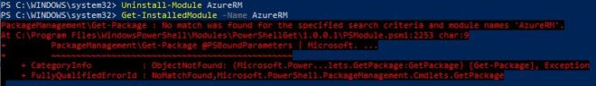 Install/Uninstall AzureRM Powershell Module – DevOpsAGE