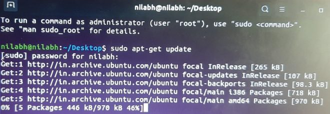 Update Ubuntu 20.04 LTS – DevOpsAGE